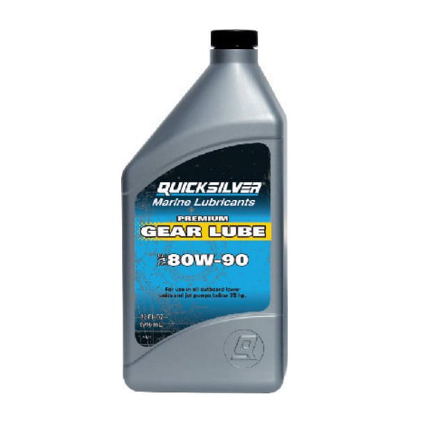 Quicksilver Premium Girolje SAE 80W90 API-GL4 1 liter - Quicksilver ...